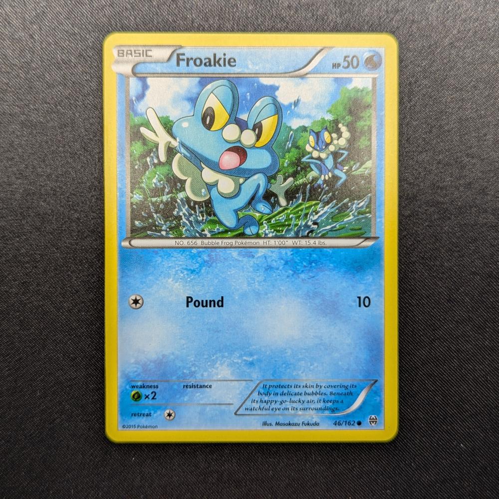 Froakie – 46/162 – Equinox Cards