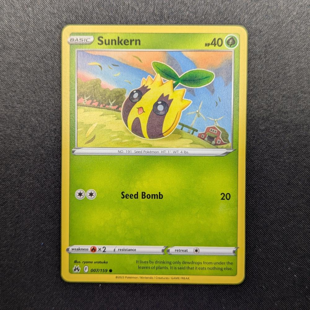 Sunkern – 007/159 – Equinox Cards