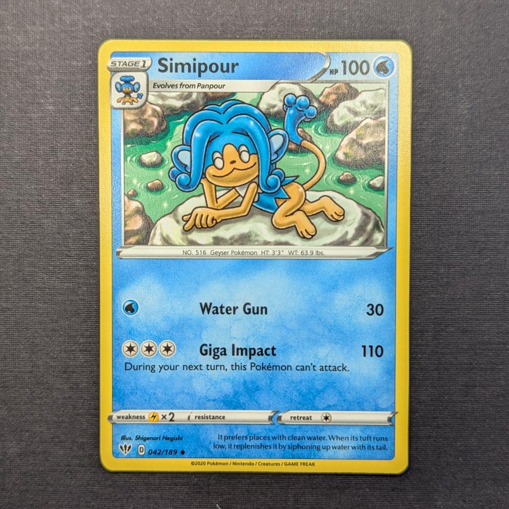 Simipour – 042/189 – Equinox Cards