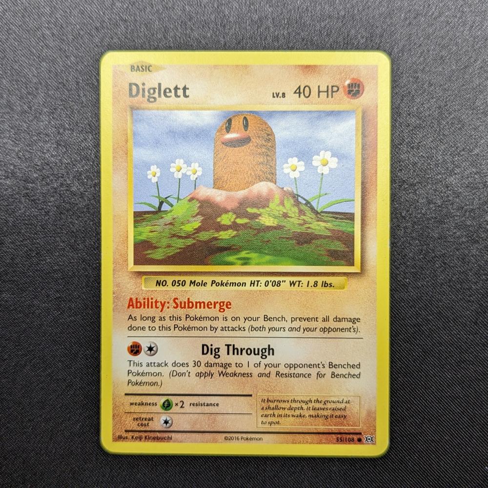 Diglett – 55/108 – Equinox Cards