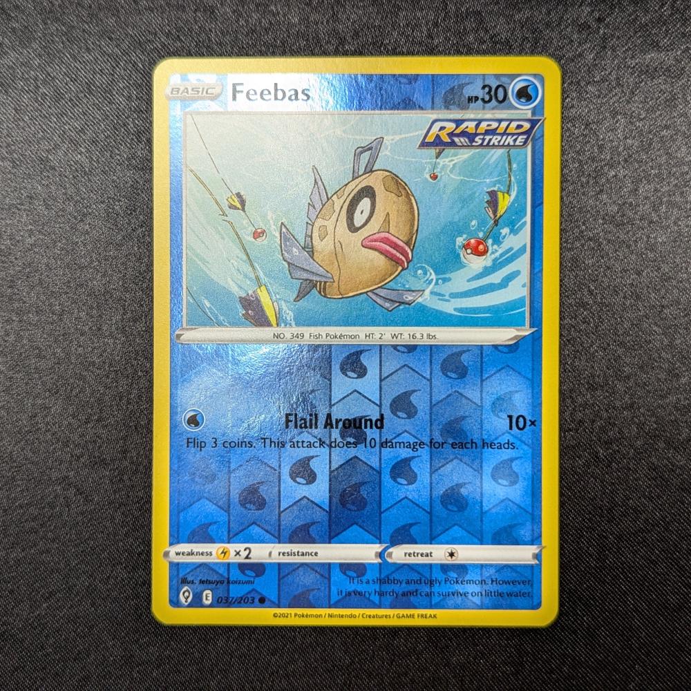 Feebas – 037/203 – Reverse Holo – Equinox Cards
