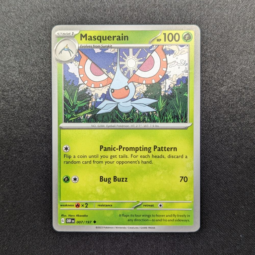 Masquerain – 007/197 – Equinox Cards