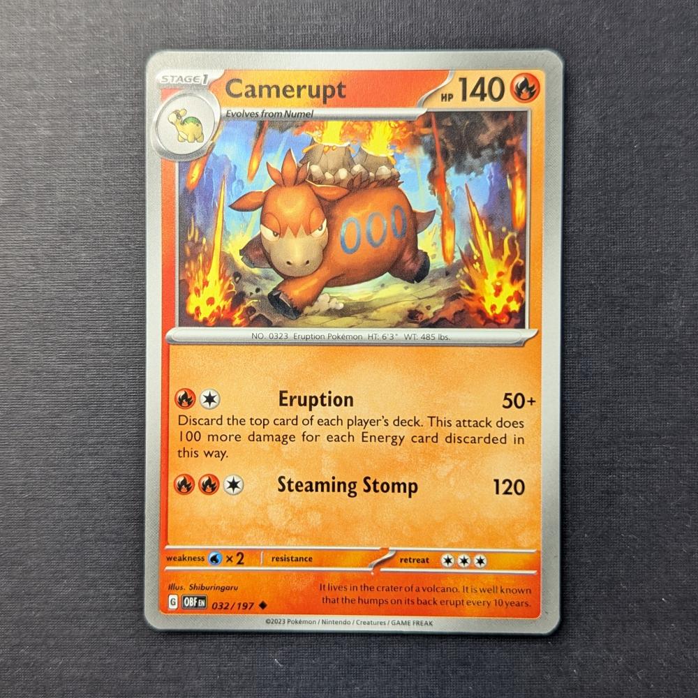 Camerupt – 032/197 – Equinox Cards
