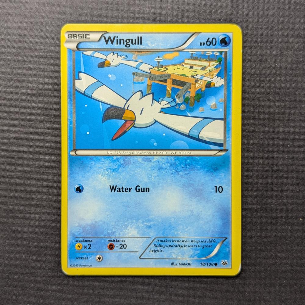 Wingull – 18/108 – Equinox Cards