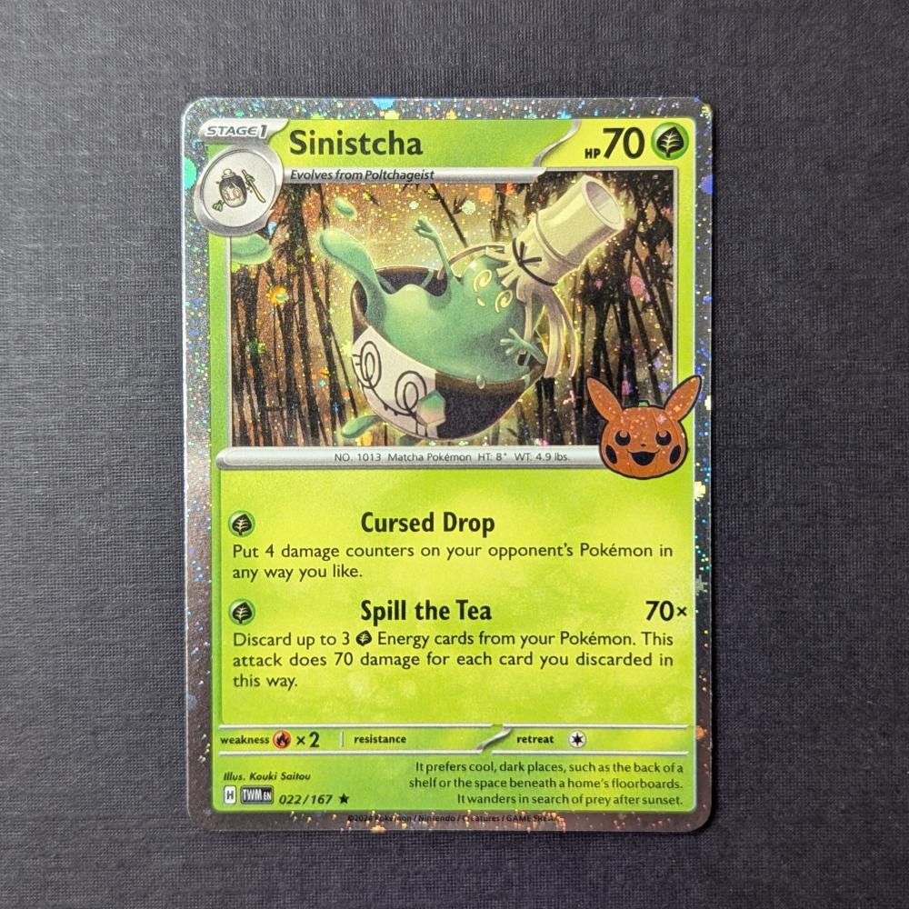 Sinistcha – 022/167 – Holo Rare – Trick or Treat – Equinox Cards
